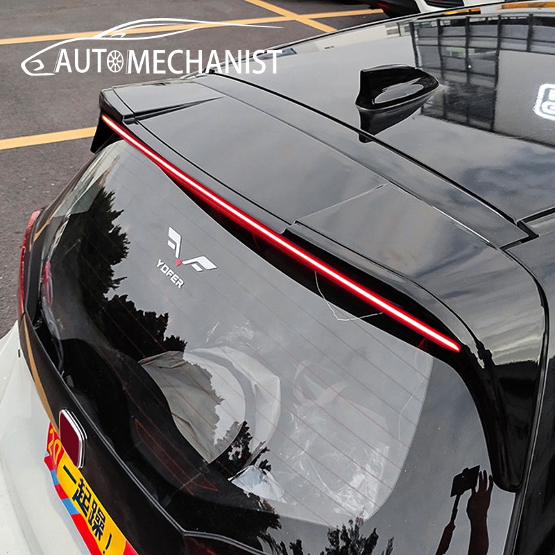 Universal Hatchback Roof Spoiler Tail Modification Rear Trunk Lid Wing ...