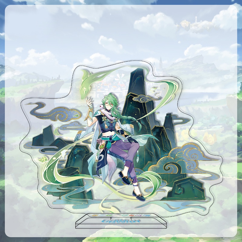Genshin impact stand Acrylic Stand genshin impact Baizhu Kaveh figure ...