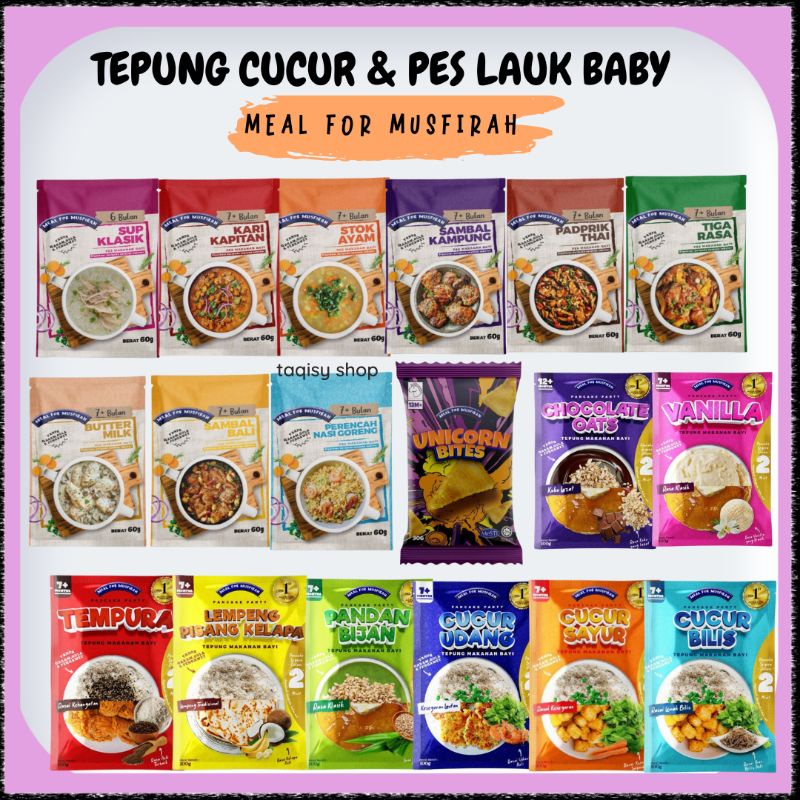 [Meal for Musfirah ] Pes Lauk &Tepung Cucur Bayi | Shopee Malaysia