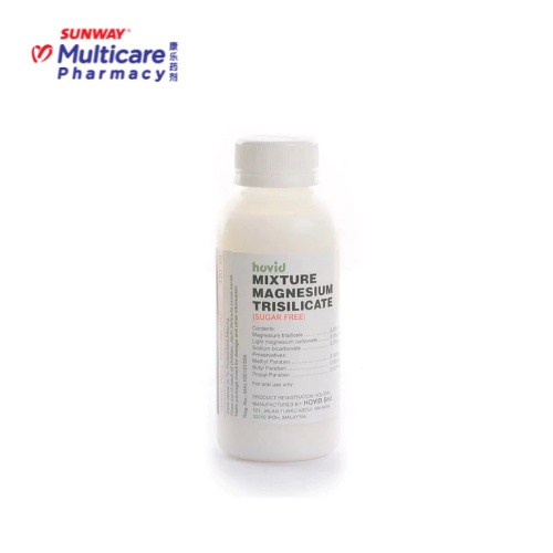 HOVID MIXTURE MAGNESIUM TRISILICATE SUGAR FREE 120ML | Shopee Malaysia