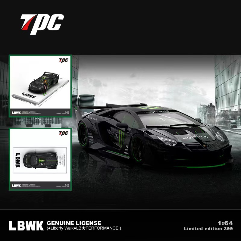 TPC 1:64 Model Car Aventador LP700 GT EVO LBWK Alloy Die-Cast Running ...