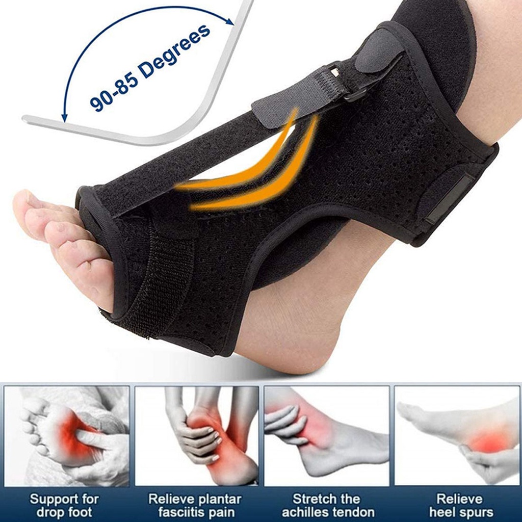 Foot Adjustable Drop Orthosis Foot Varus Valgus Plantar Fascia Fixed ...