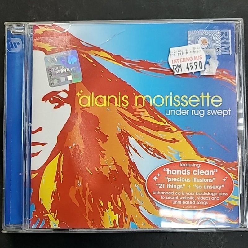 Alanis Morissette - Under Rug Swept (CD) | Shopee Malaysia
