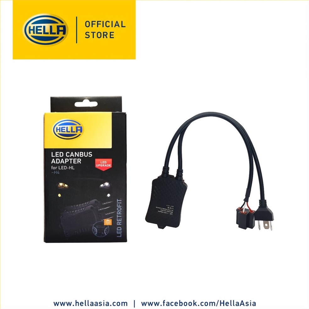 HELLA H4/H7/H8/H11/H16 (FOG) LED CANBUS/LIGHT REPAIR Adapter for LED ...