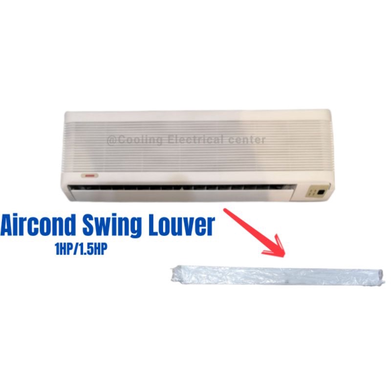 Aircond Air Swing Louver Original 1hp/1.5hp | Shopee Malaysia