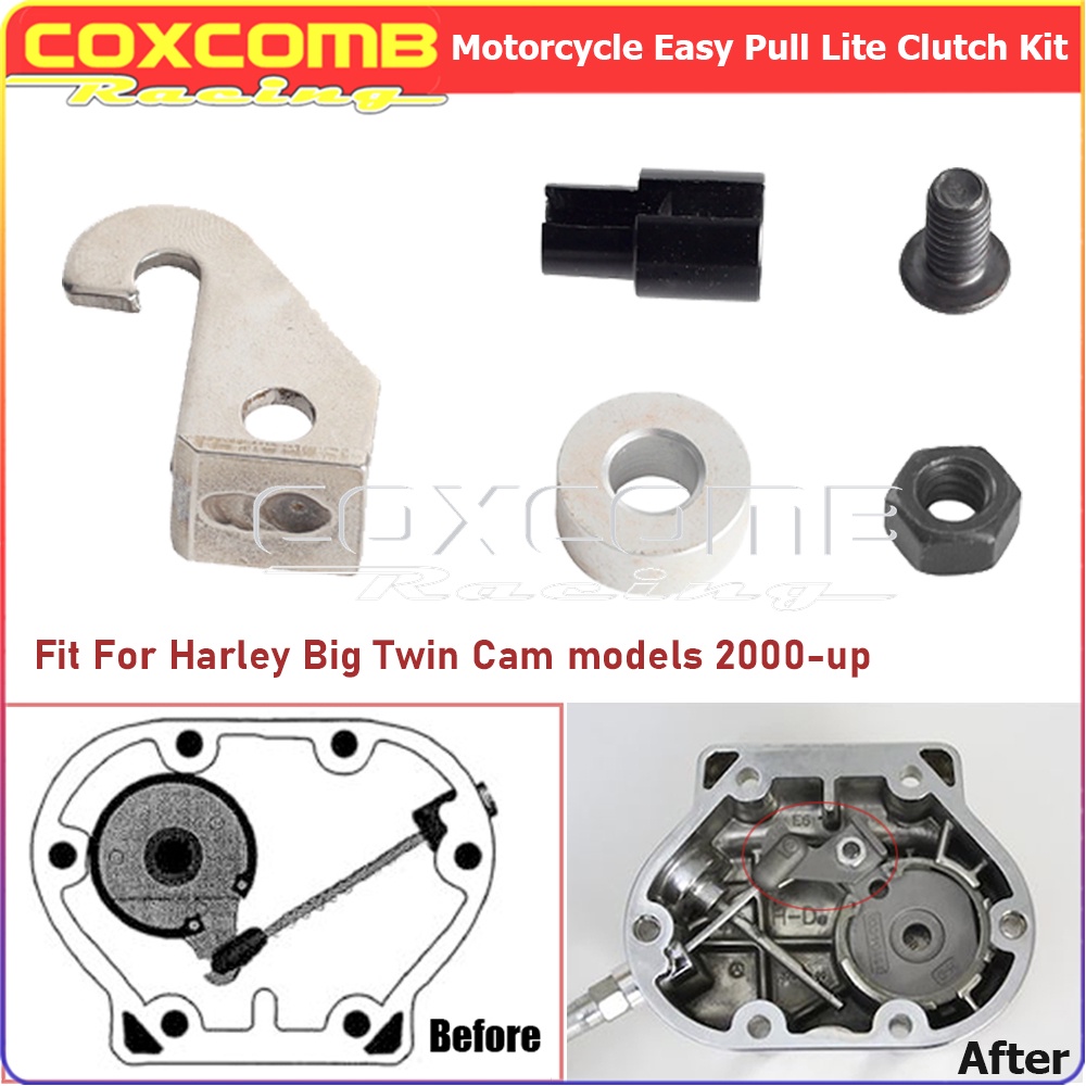 Motorcycle Accessories Easy Pull Clutch Lever Kit For Harley Twin Cam ...