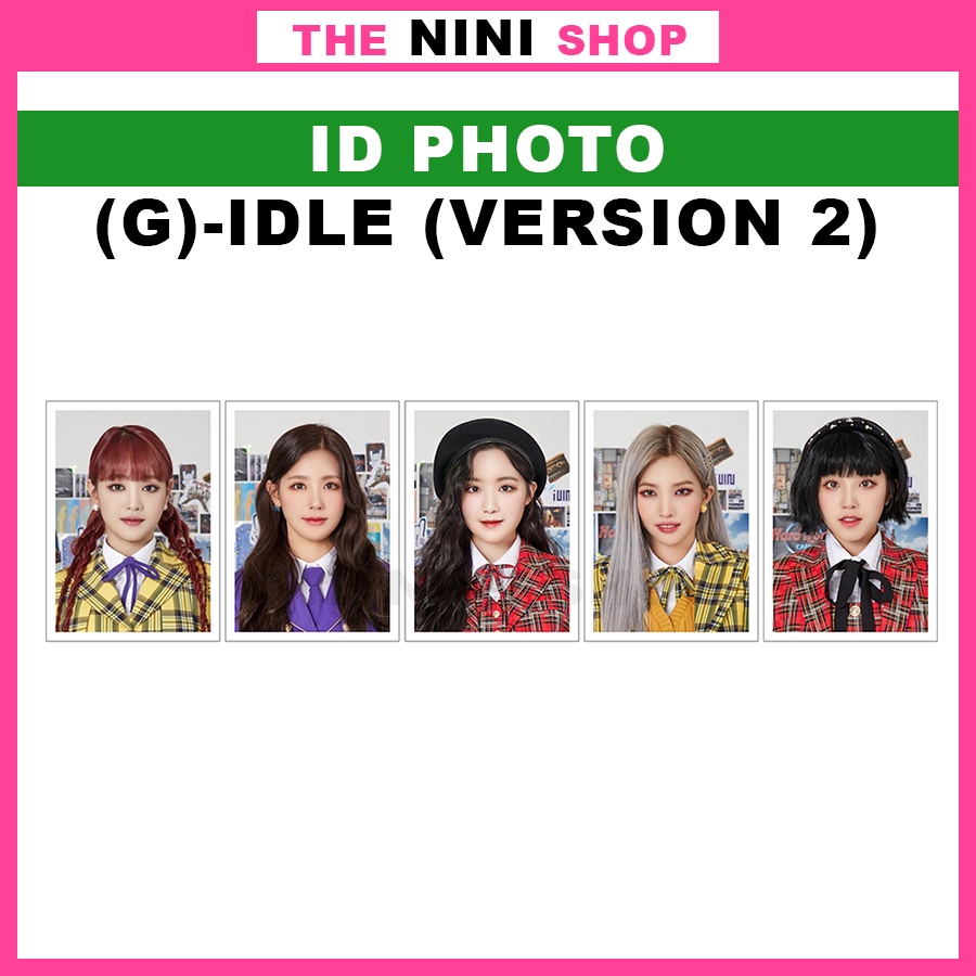 (G)I-DLE ID PHOTO (VERSION 2) | Shopee Malaysia