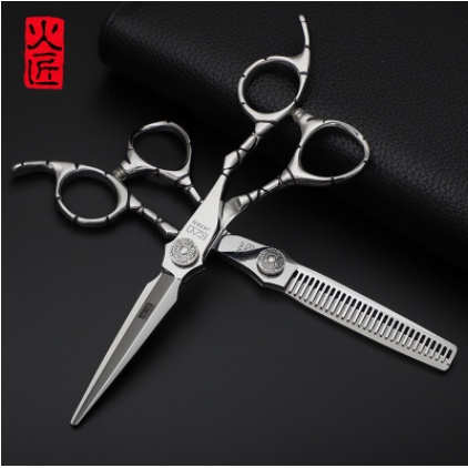 Spot 6 Inch Hairdressing Scissors Japan 440c Haircut Scissors Flat ...