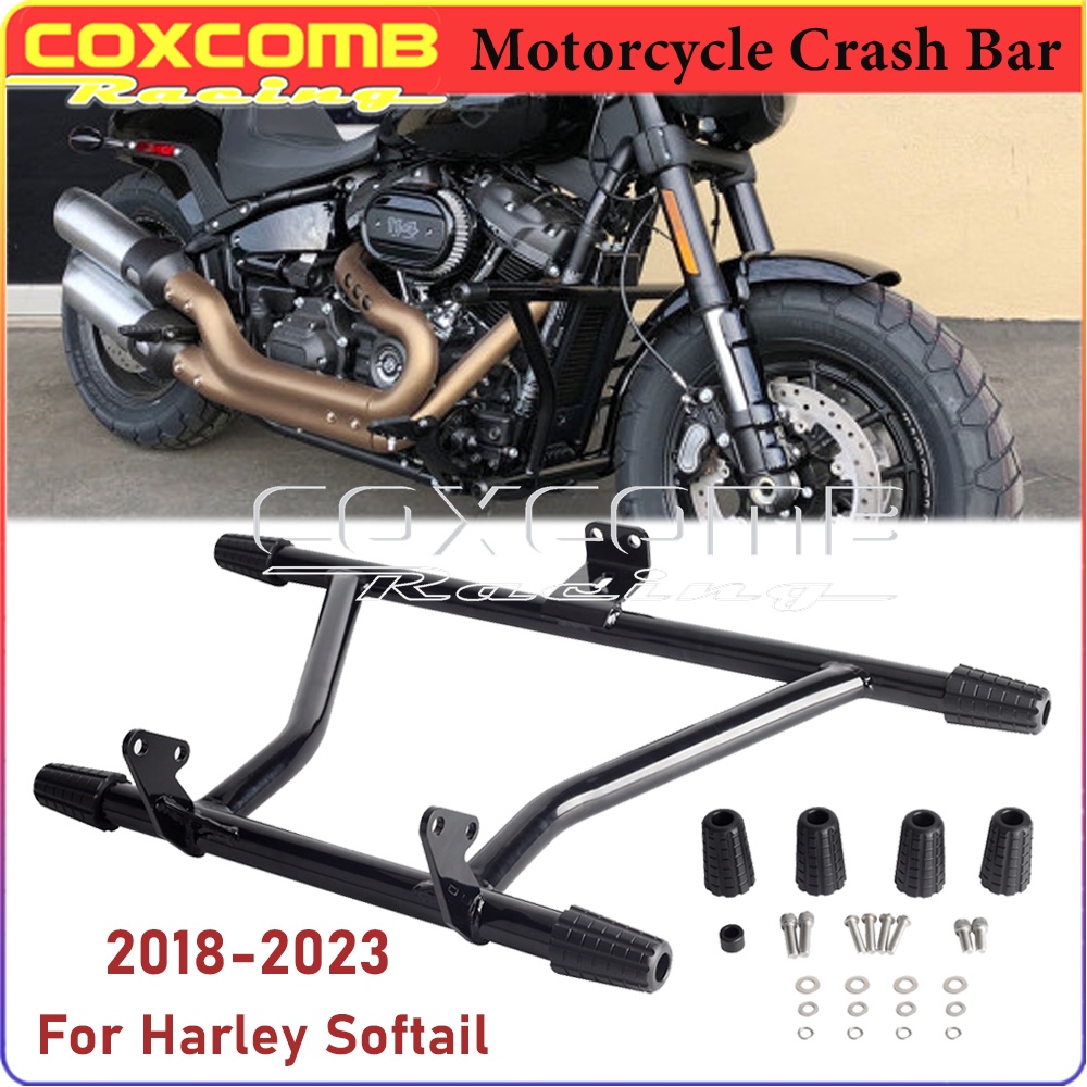 1 Set Engine Guard Crash Bar Motorcycle Front Highway Peg 2 Step ...