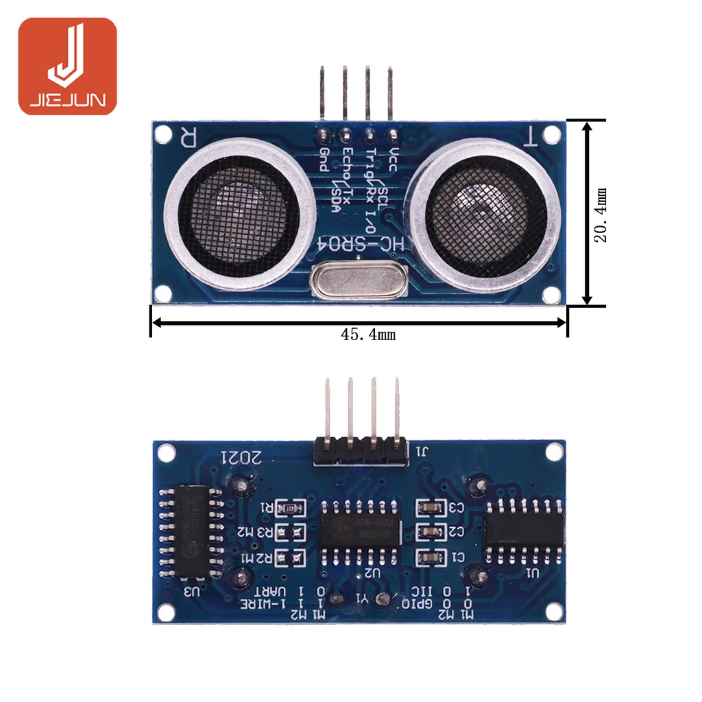 HC-SR04 HCSR04 4Pin to World Ultrasonic Wave Detector Ranging Module HC ...