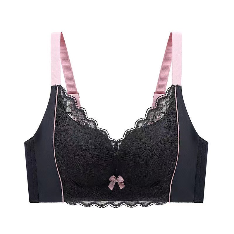 Maniyun Sexy Lace Push Up Bra Women Small Chest Gathered Adjustable Bra ...