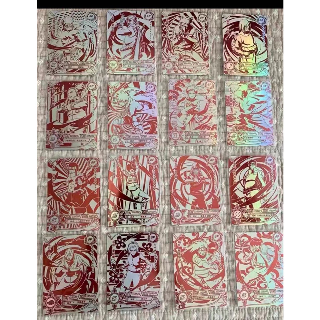 ★KK toy store ★Kayou Naruto cards GP full set NO.1-24 GP card | Shopee ...