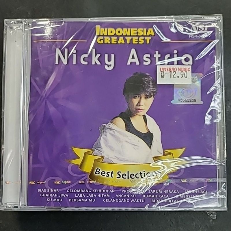 Nicky Astria - Best Selections (CD) | Shopee Malaysia