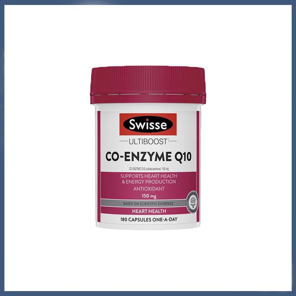 Swisse Ultiboost Co-Enzyme Q10 150Mg 180 Capsules Coq10 For Heart Health | Shopee Malaysia
