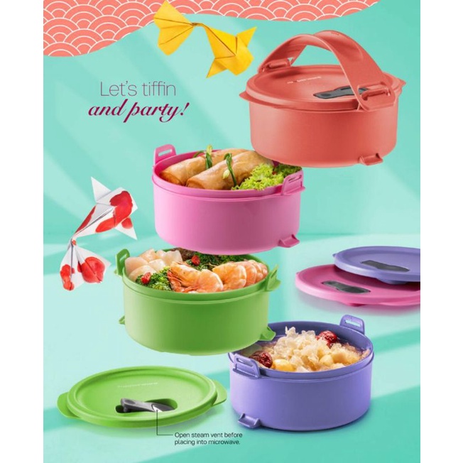 Tupperware 💥HOT ITEM💥 Microwaveable Tup Tiffin!!! | Shopee Malaysia