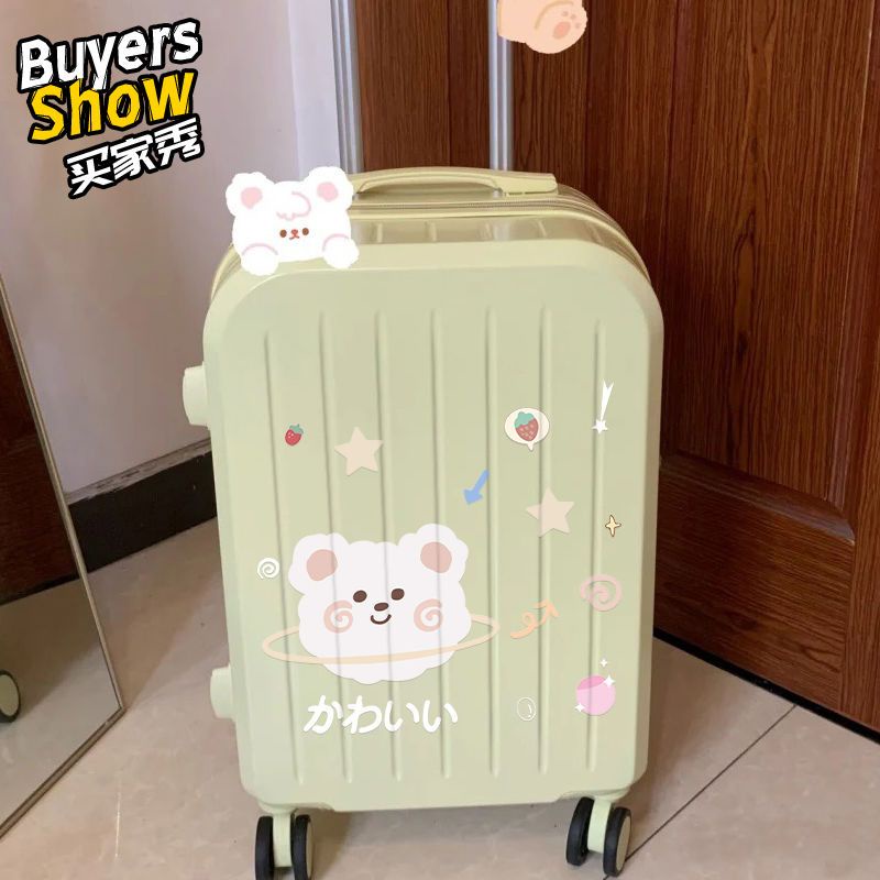 luggage sticker♥Cartoon Cartoon Cute Bubble Bear sticker Laptop ipad ...
