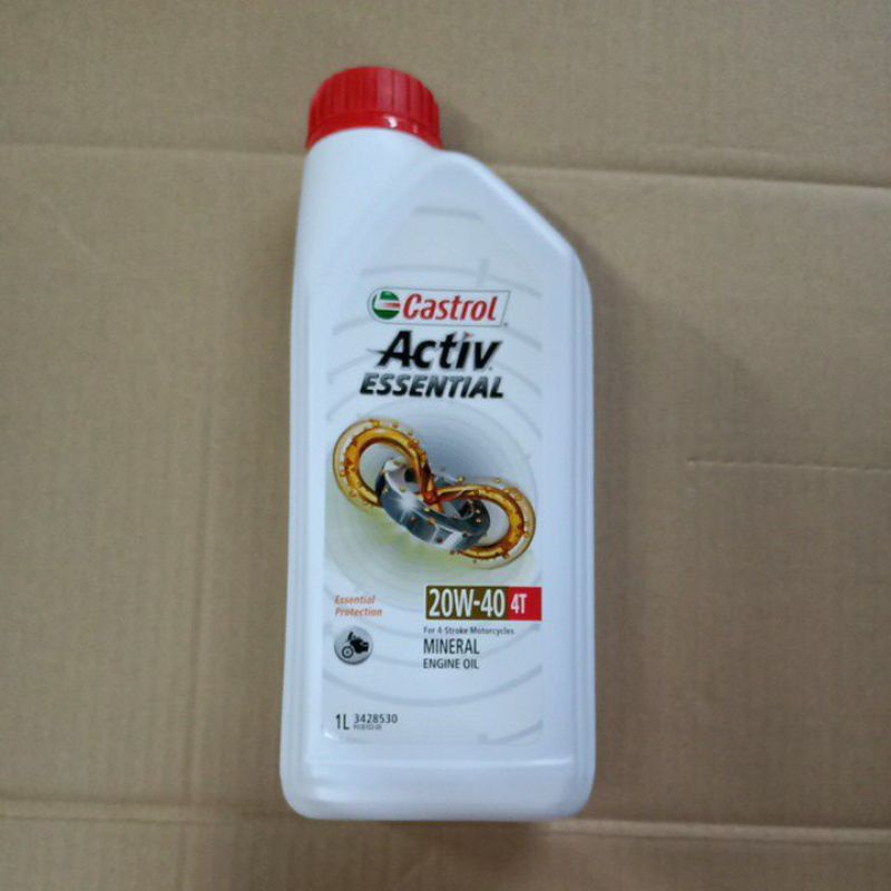 CASTROL ACTIV ESSENTIAL 4T | Shopee Malaysia