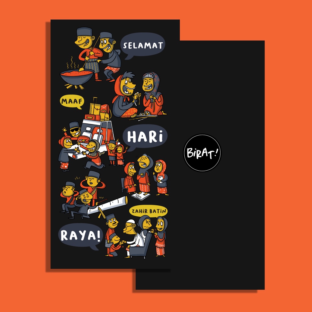 Sampul Duit Raya Komik Birat 2023 - Selamat Hari Raya (10pcs/1 pack ...