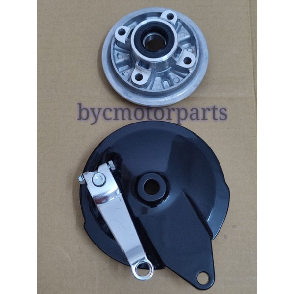 PENUTUP BRAKE BELAKANG YAMAHA RXZ135 RXK COMBO REAR BRAKE HUB PANEL SET ...