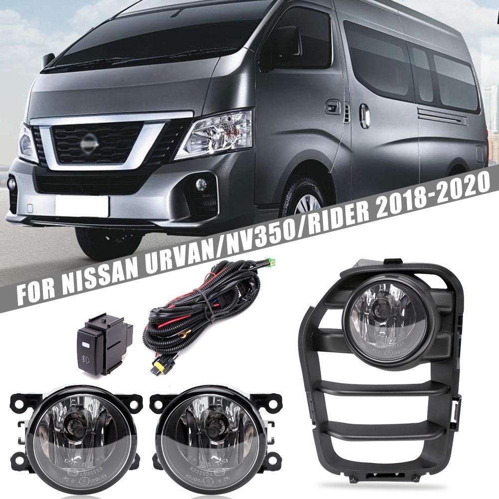 【Spot goods Real shot】Front Bumper Fog Lamp Upgrade Kit FOR Nissan ...