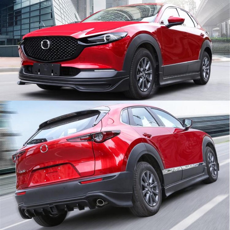 CEYUSOT FOR 2020 Mazda CX-30 Car Surrounded By Body Kit ABS Bumper ...