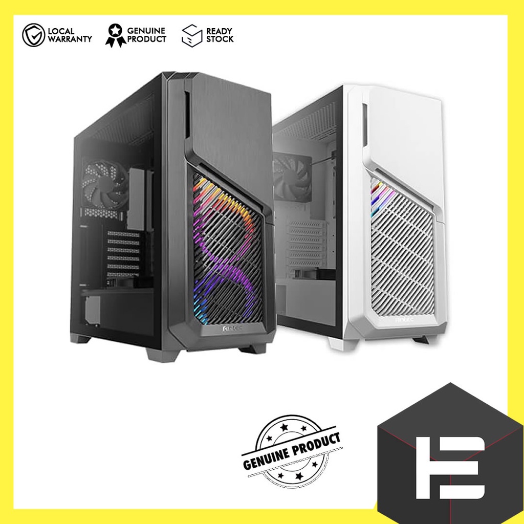 Antec DP502 Flux ATX Gaming Chassis - ( Black / White ) | Shopee Malaysia