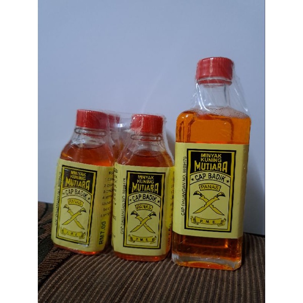 minyak mutiara kuning besar | Shopee Malaysia
