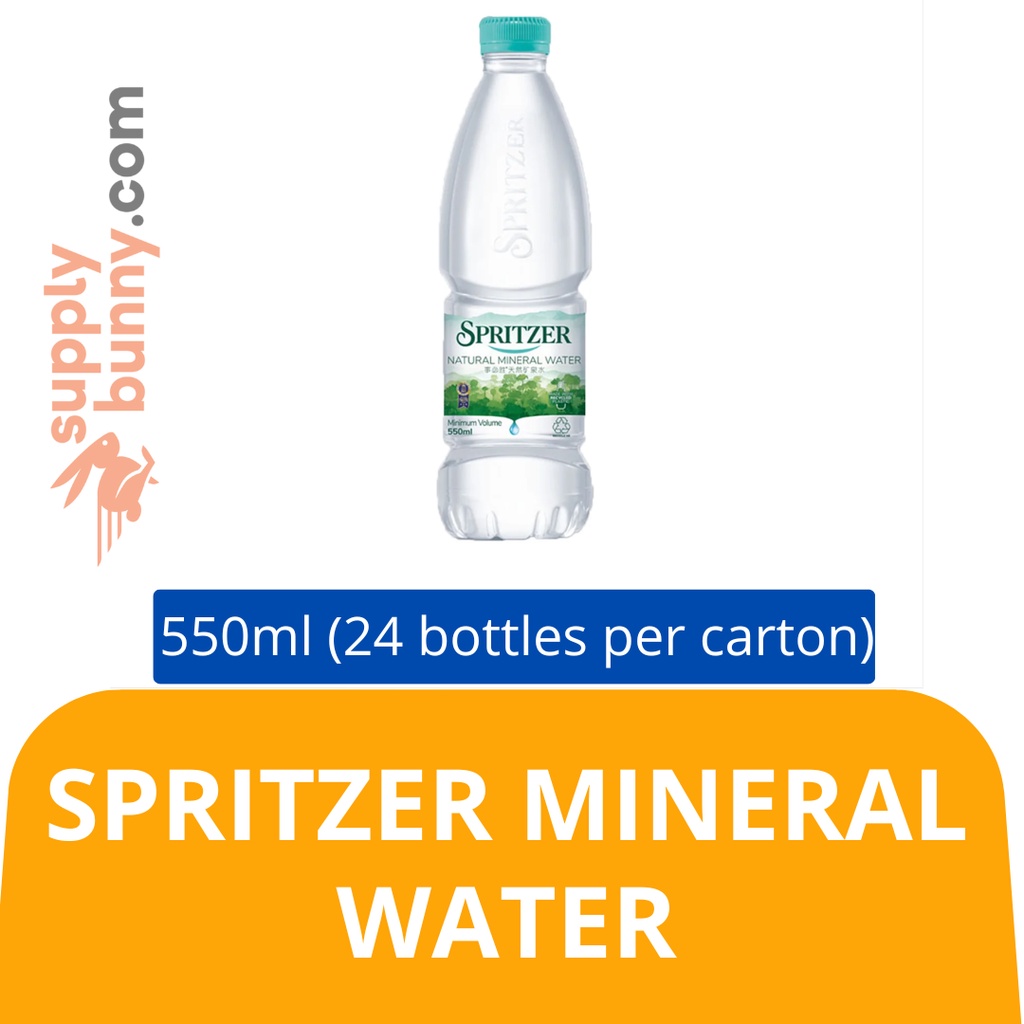 Spritzer Mineral Water 550ml X 24 | Shopee Malaysia