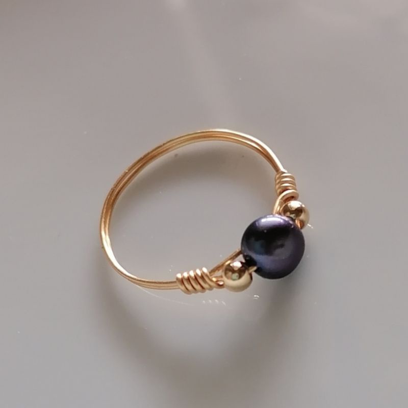 14k Gold Filled (Suasa) Cincin Mutiara Sabah | Shopee Malaysia