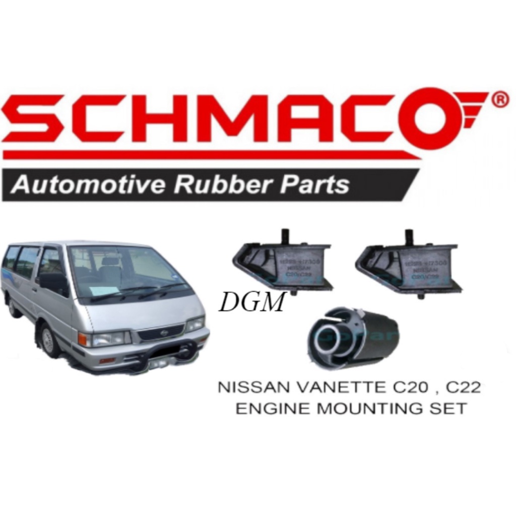 TOYOTA NISSAN C20/C22 SCHMACO ENGINE MOUNTING KIT 100% GOOD QUALITY ...