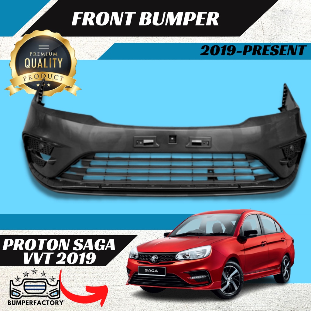 Proton Saga Vvt 2019 - 2023 2nd Generation Front Bumper Depan Pp ...