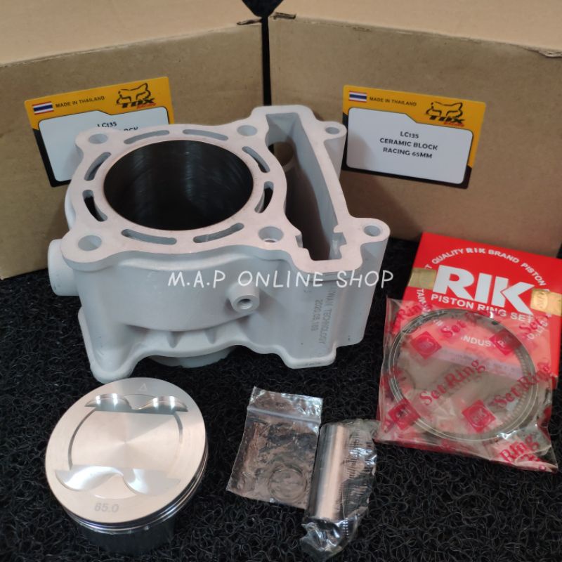 Yamaha LC135 V1 - V7 Fz150 V1 V2 65 mm Racing Block Ceramic Sime Done ...