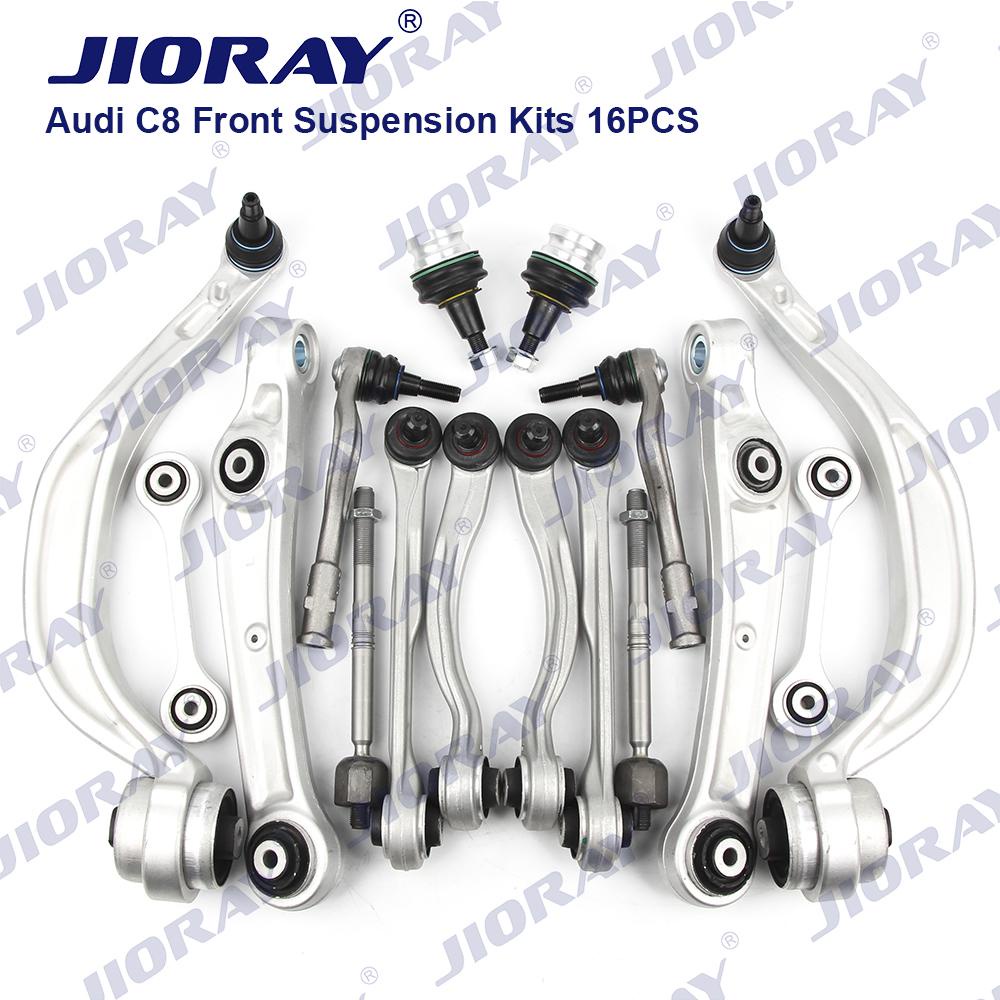 JIORAY Front Suspension Control Arm Ball Joint Stabilizer Link Tie Rod ...