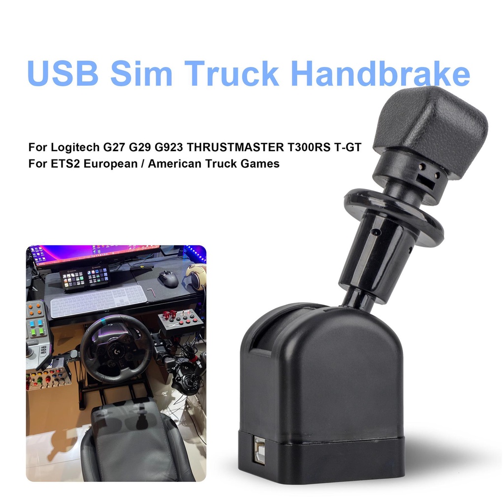 USB Truck Hand Brake Simracing Games For ETS2 European / American Truck ...