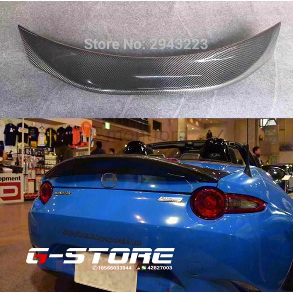 For Mazda MX5 Miata ND RF LMS Style Confiber Fiber Glass Unpainted ...