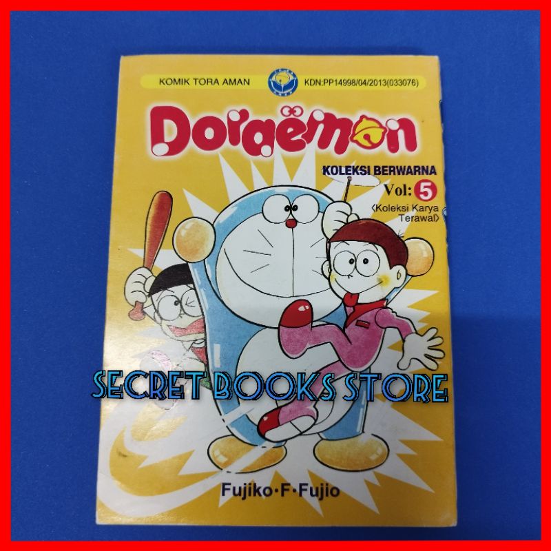 Buku Komik Doraemon Berwarna Vol 5 Preloved/Used | Shopee Malaysia