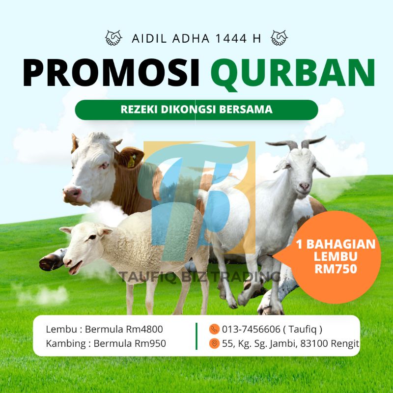 LEMBU QURBAN (1 BAHAGIAN LEMBU) QURBAN DI MALAYSIA LEMBU SAIS EKONOMI ...