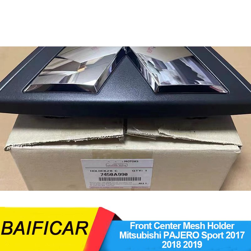 Baificar Band New Genuine Front Center Mesh Holder Mark Logo Emblem 7450A990 For Mitsubishi ...