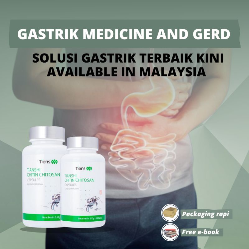 UBAT GERD | UBAT GASTRIK | GASTRIC | CHITOSAN | UBAT GERD ANGIN | UBAT ...