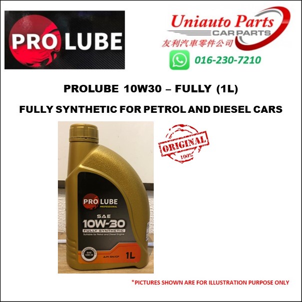 [SABAH, SARAWAK] PROLUBE PROFESSIONAL 10W30 FULLY SYNTHETIC ENGINE OIL ...