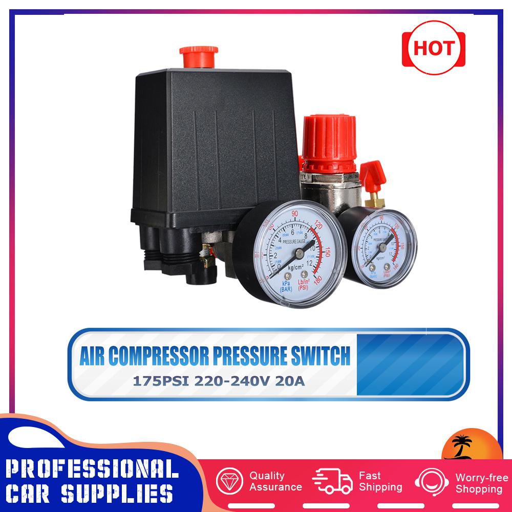 AirCompressor Pressure Switch Control Relief Valve Manifold Regulator ...