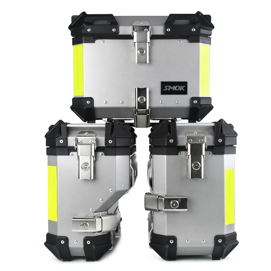 Motorcycle Aluminium Tail box and rear Side Boxes for BMW R1200GS 700GS ...