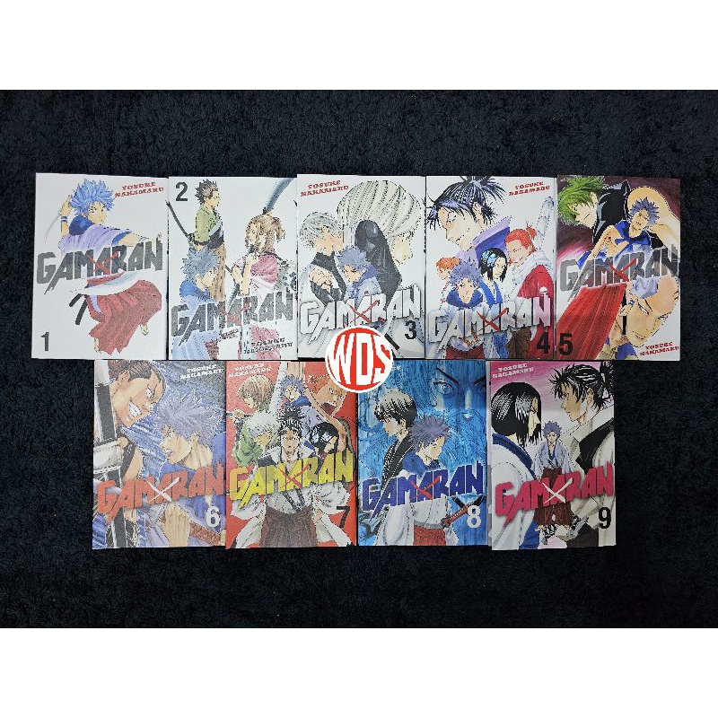 Manga : Gamaran volume 1-9 (English Version) | Shopee Malaysia