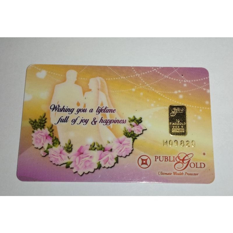 Public Gold 1gram Wedding Shopee Malaysia 