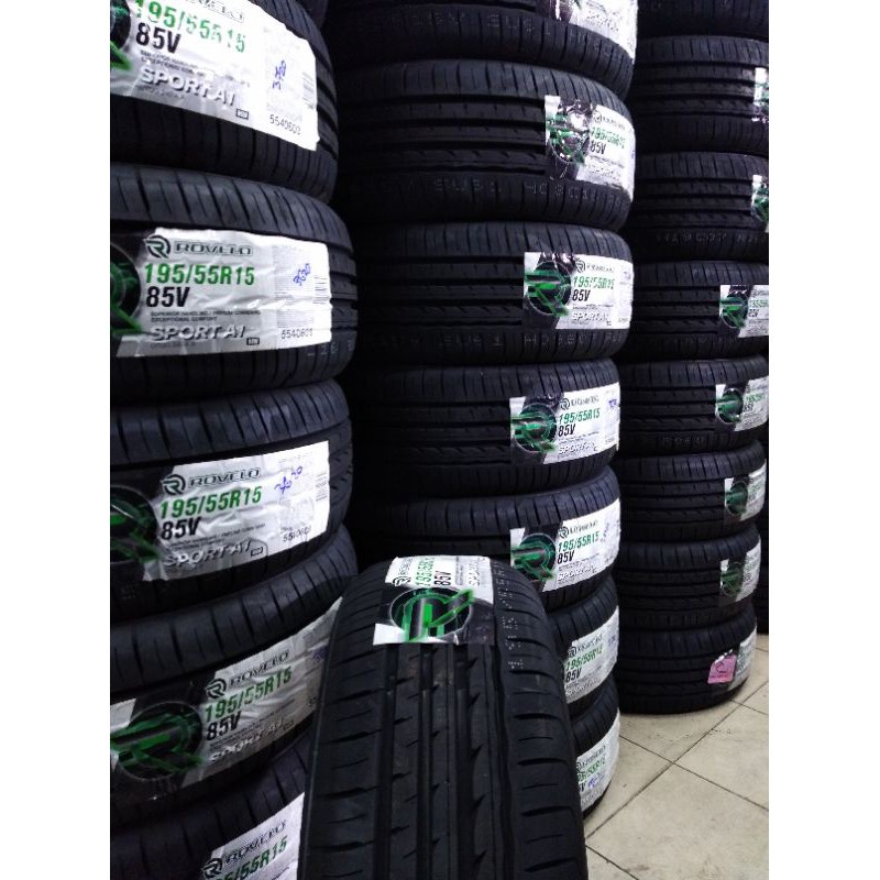 195/55/15 Rovelo Sport A1 Tyre Tayar | Shopee Malaysia
