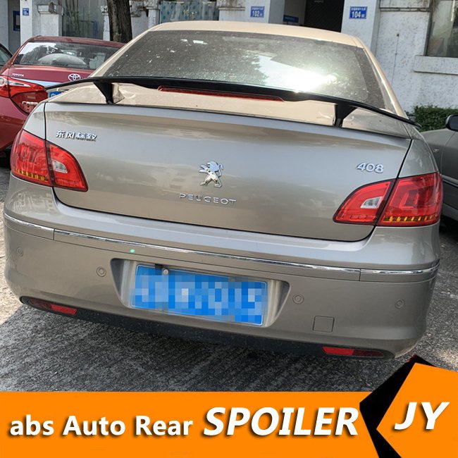 For Peugeot 408 Spoiler 2011-2017 Peugeot 407 308 spoiler nF High ...