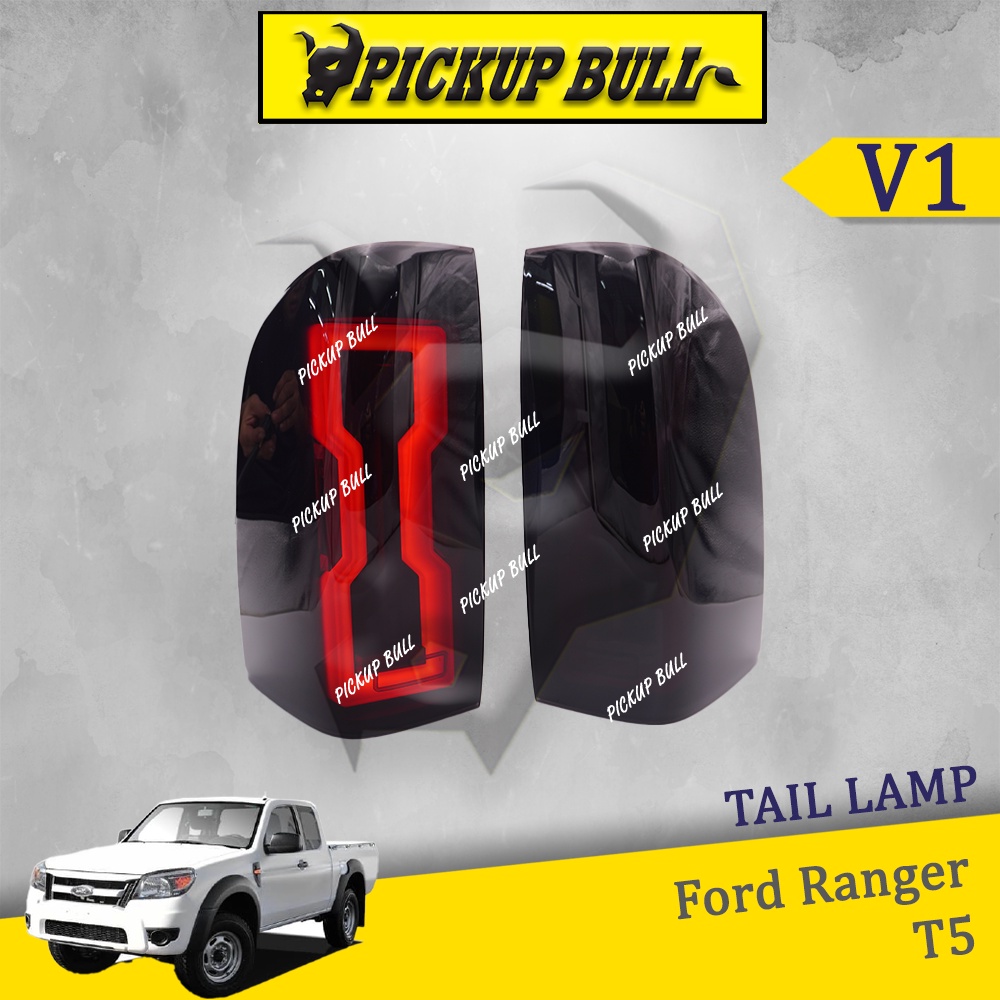 Ford Ranger T5 Tail Lamp Led Light Bar Lampu Belakang Ranger With ...