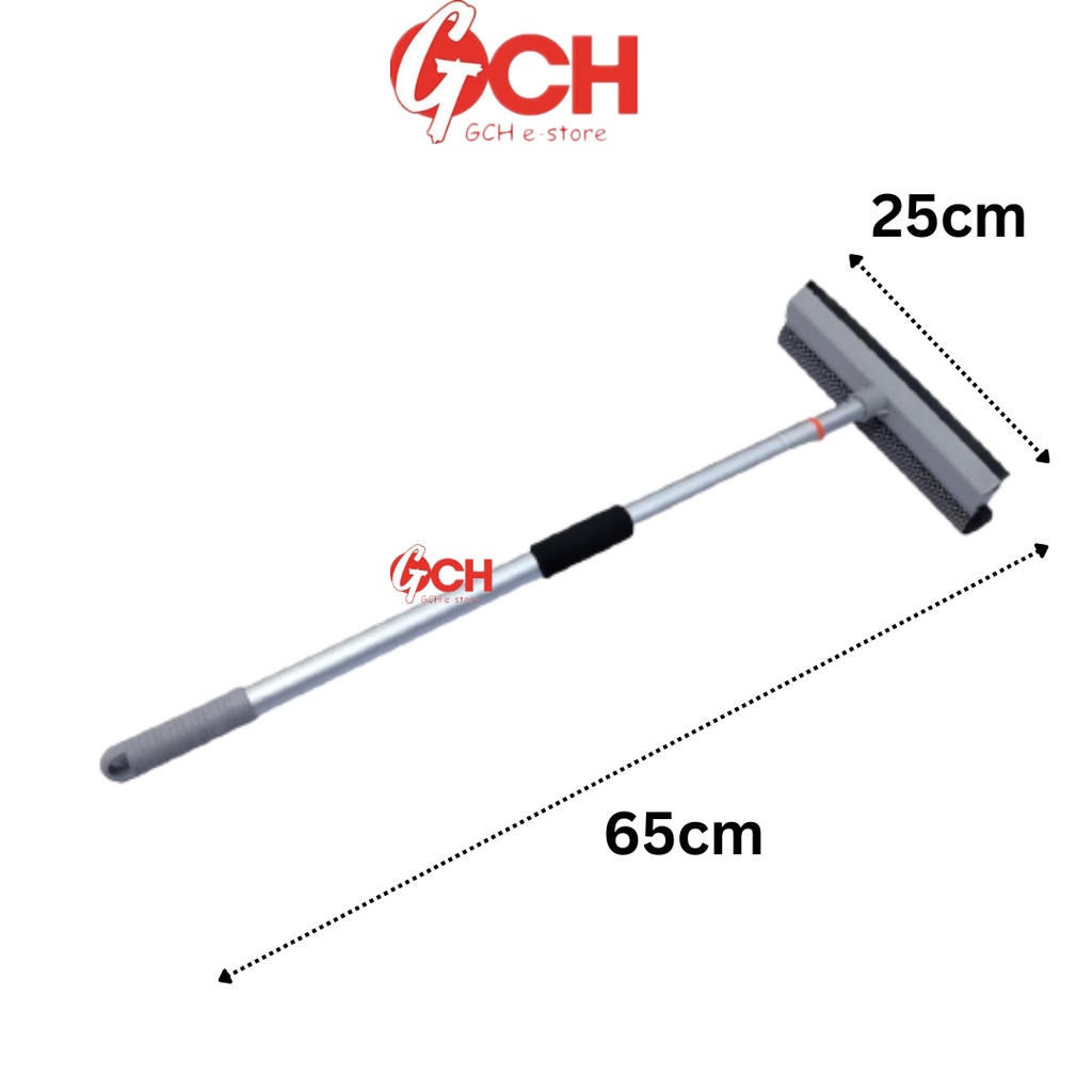 💥Window Washer Adjustable 2 in 1 Squeegee Window Wiper Extendable ...