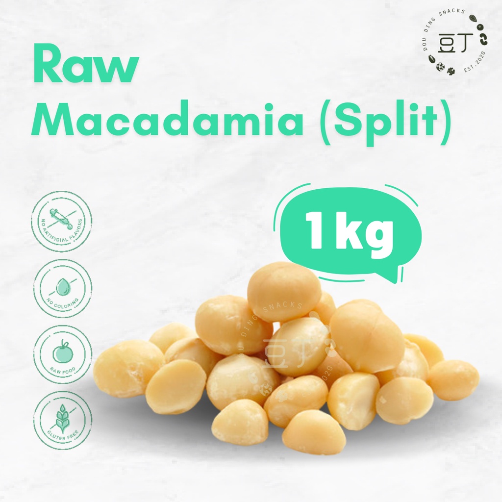 [ 1KG ] Premium Import Australia Macadamia Nut ( Raw - Not Roasted) / 顶级澳洲坚果 | Shopee Malaysia