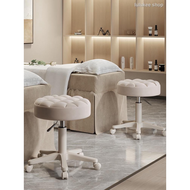 Beauty salon special rotary lifting large work stool manicure stool ...
